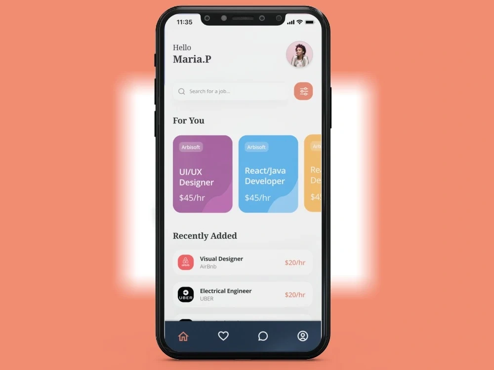 A fully working flutter application based on your requirements | Upwork
