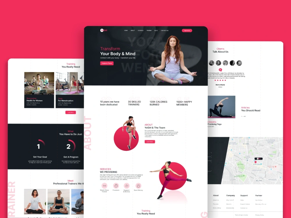 Responsive website UI UX Design by Figma | Upwork