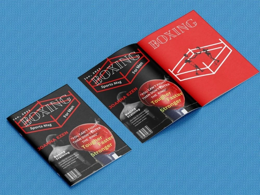 A professional and creative magazine cover design. | Upwork