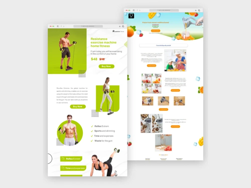 A professional landing page for your product | Upwork