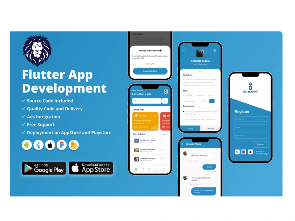 Fully Functional Android And Ios Mobile App Development Using Flutter Upwork