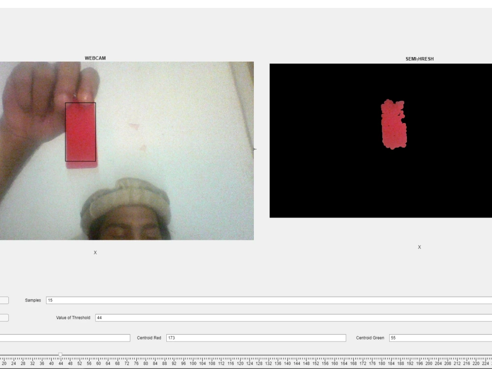 A MATLAB GUI interface with webcam and track objects. | Upwork