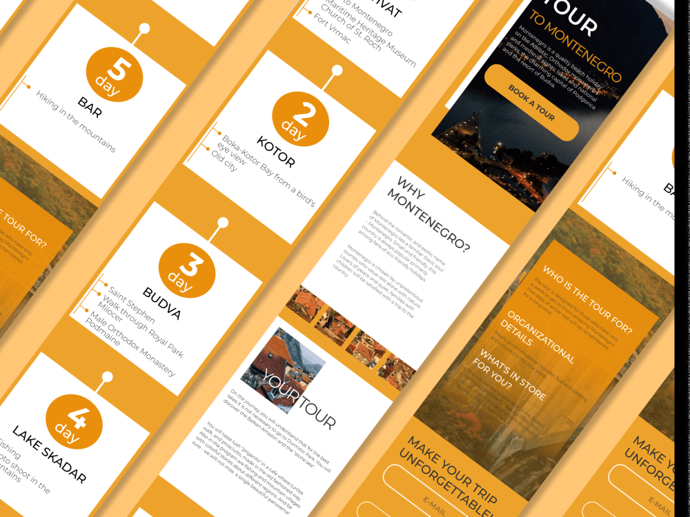 Original, modern website design | Upwork