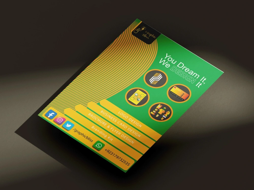 Flyer and brochure Design Which help you in promoting your Business ...