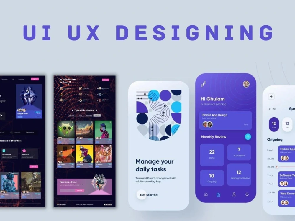 A professional UI Design for your Website or Mobile App | Upwork