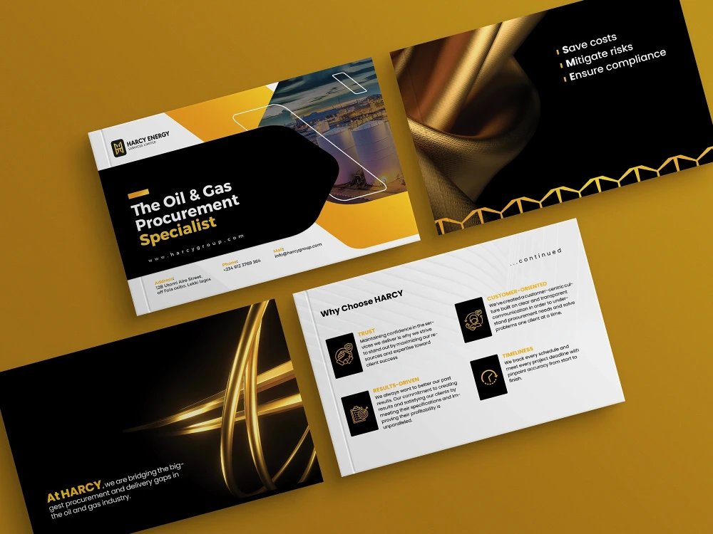 A value-driven Pitch deck and Presentation slide | Upwork