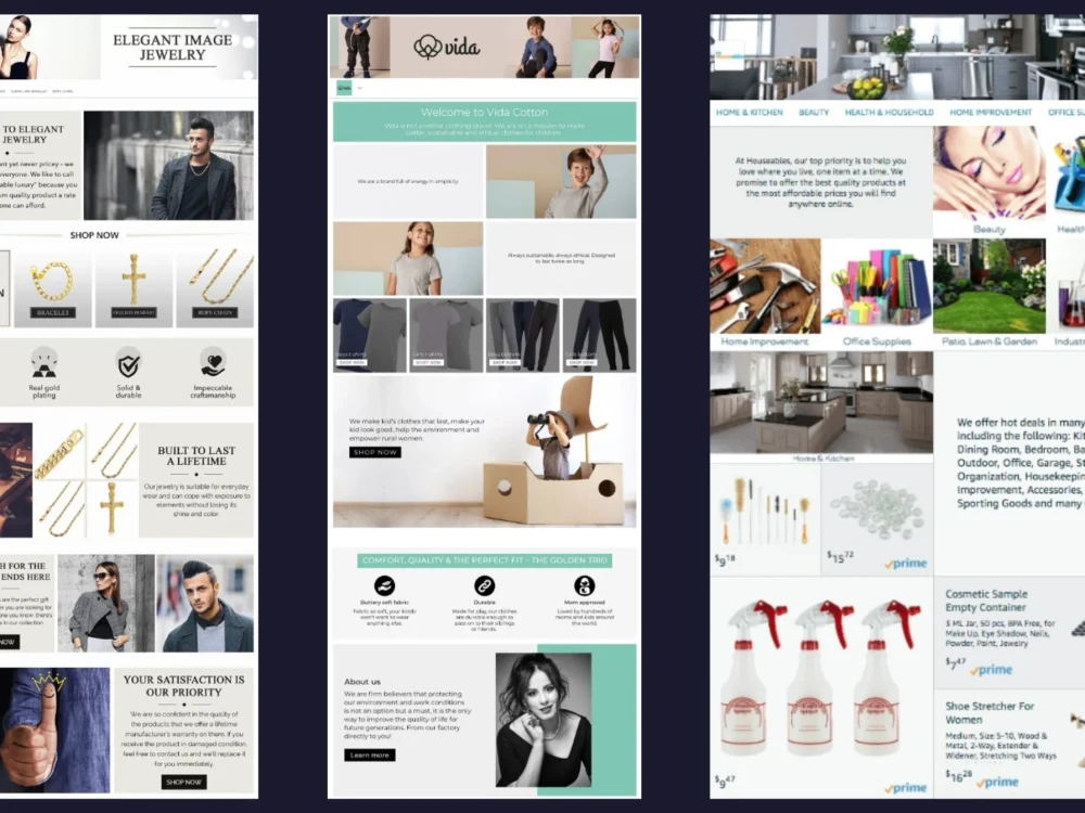 A Fantastic Amazon Store Front Design and Upload | Upwork