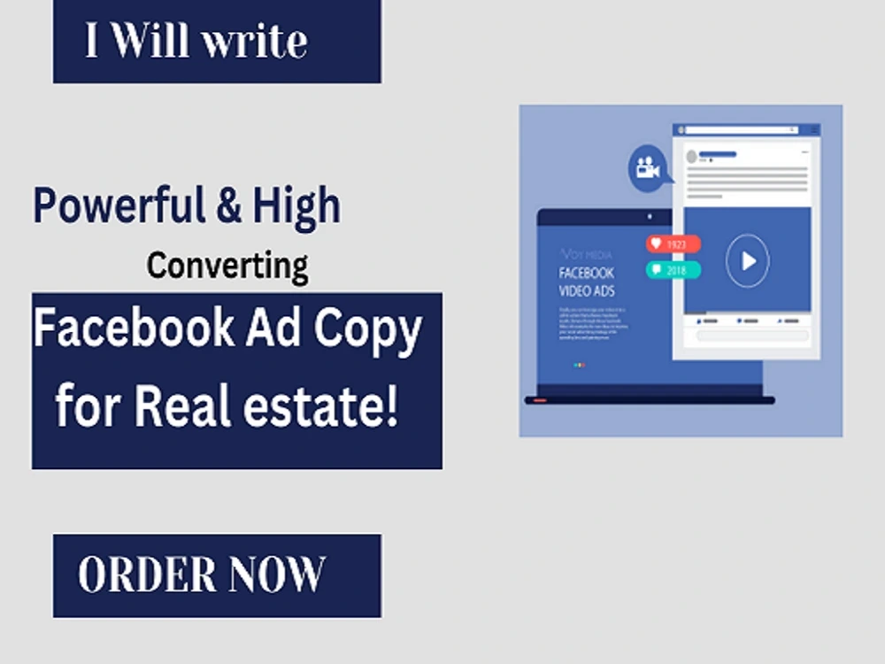 A facebook ad copy for real estate that converts | Upwork