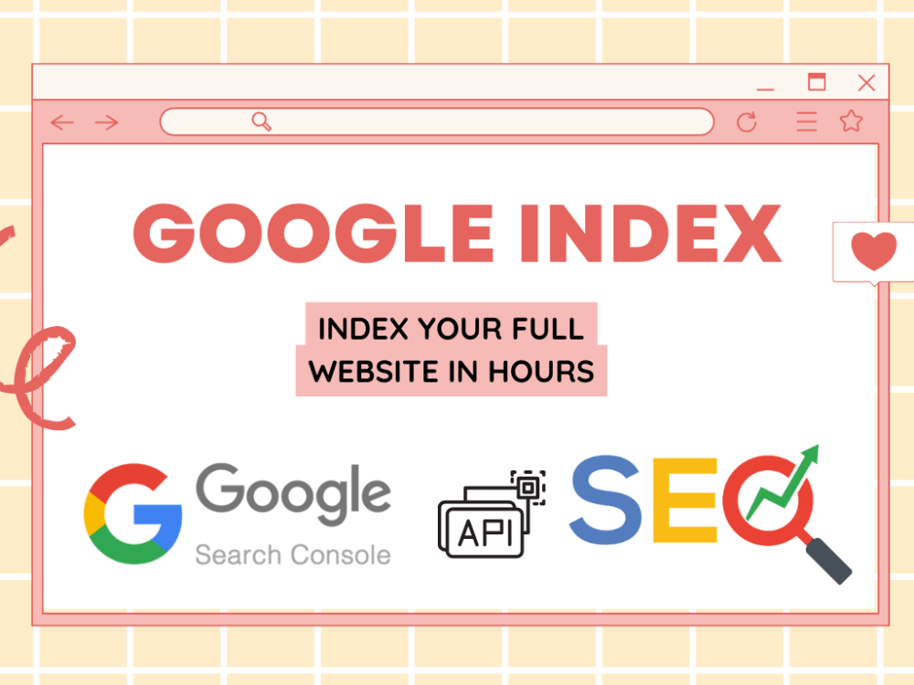 Your full WordPress website indexed in Google with Instant Index API | Upwork