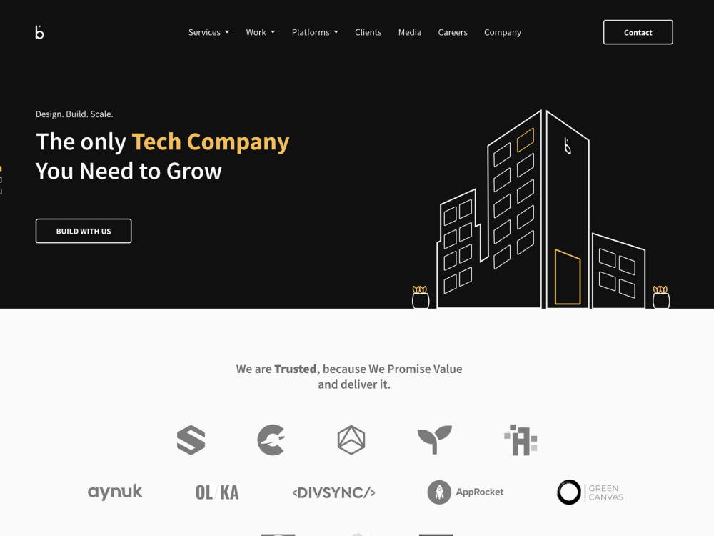 A responsive UI/UX design that focuses on outcomes and values impact ...