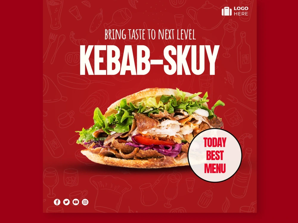 A high quality & eye pleasing design for your social media post | Upwork