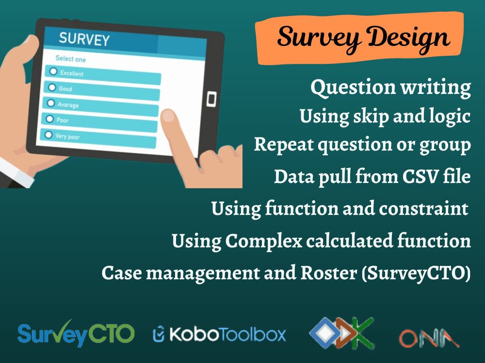 A Perfect Survey Tool For Data Collection Using Surveycto Odk