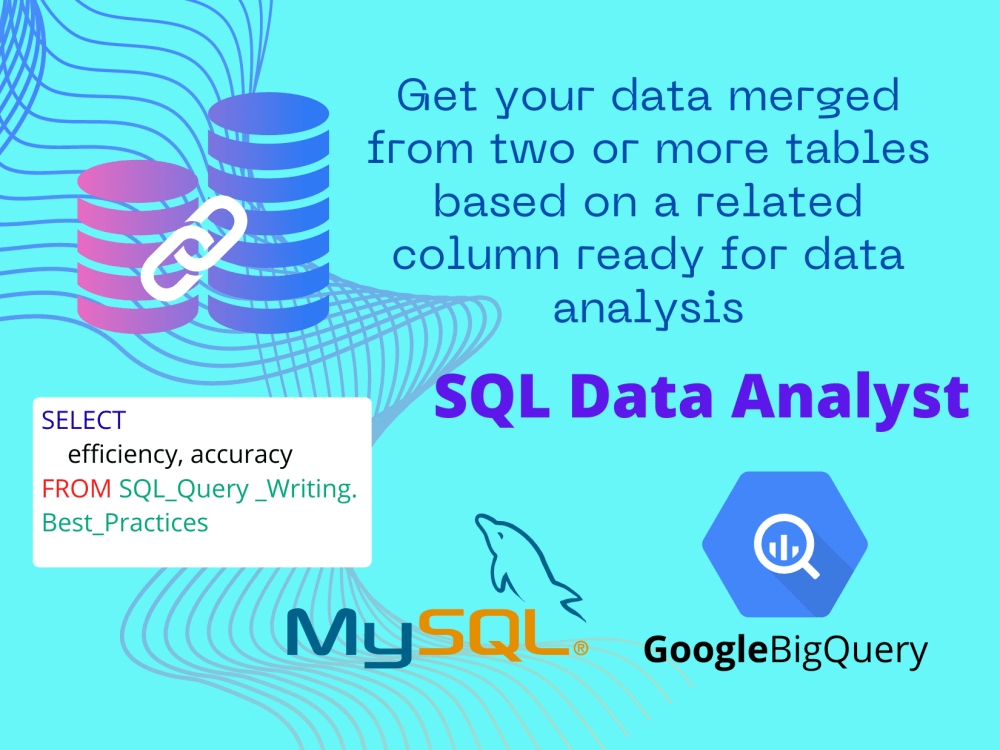 Your data merged from two or more tables based on a related column | Upwork
