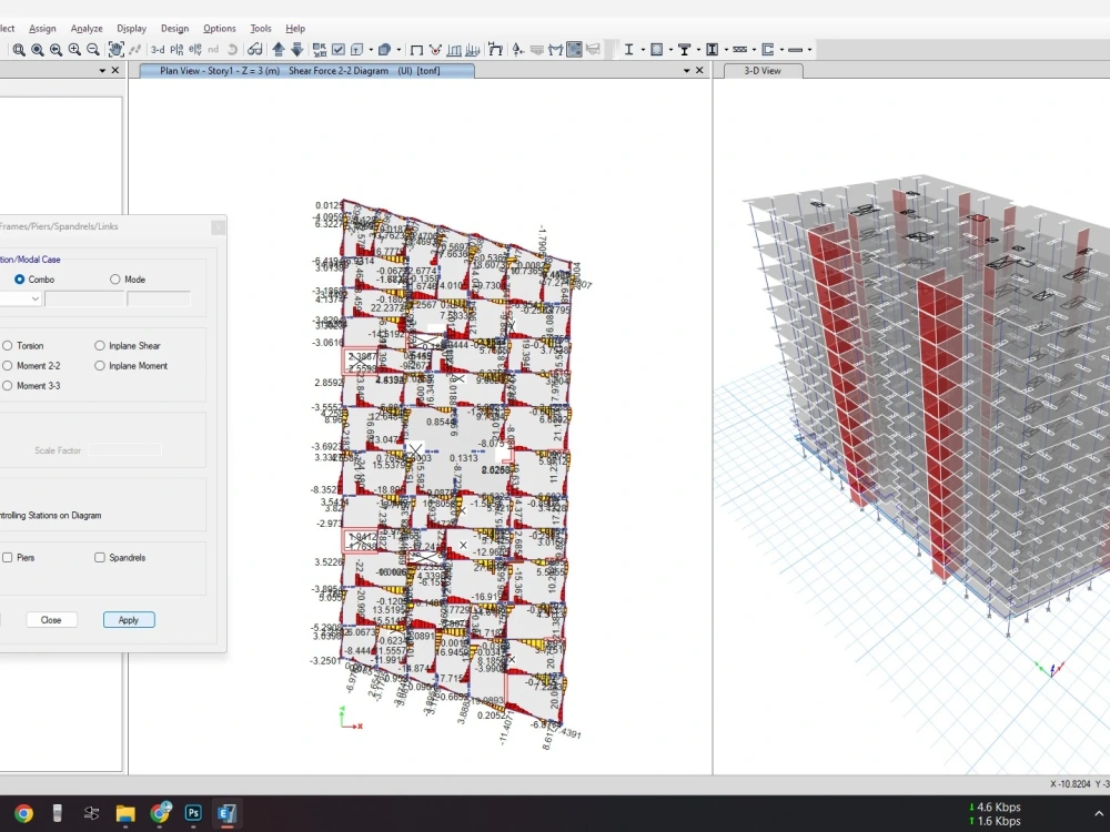 A Professional Building modeling on ETABS | Upwork