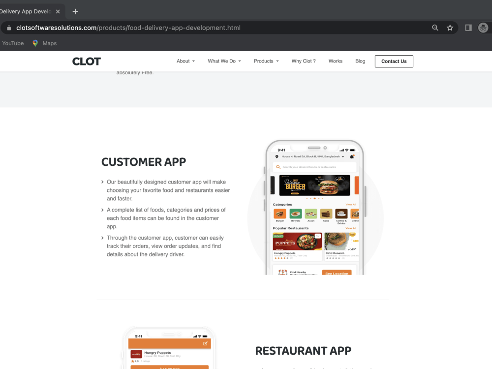 A Food Delivery App with Restaurant, Delivery App and Admin Panel | Upwork