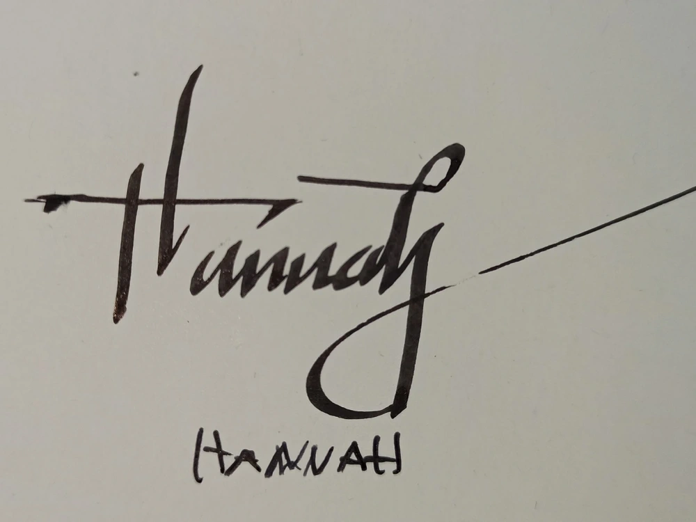 Handmade, unique and modern signature with calligraph art | Upwork