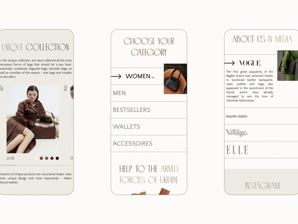 A modern design for your webshop in Figma | Upwork