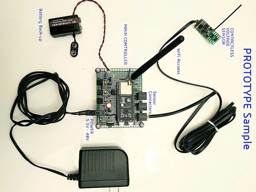 Contactless Voltage/Current Sensor - ATSwitch with IoT connectivity ...