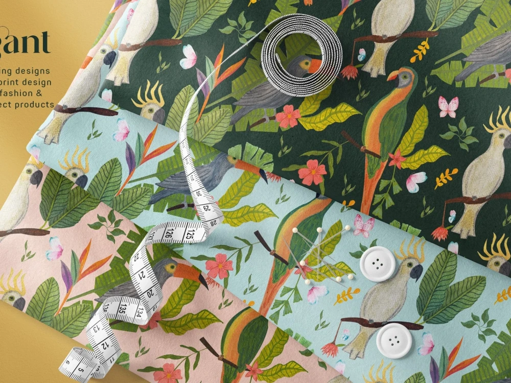 A unique Pattern Design with Licensing for textiles, fabric prints | Upwork