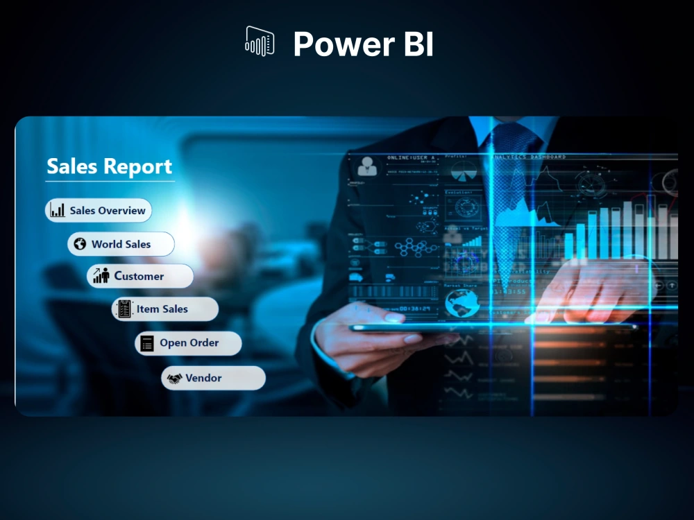 An Amazing Power BI Reports with Elegant Theme Designing | Upwork