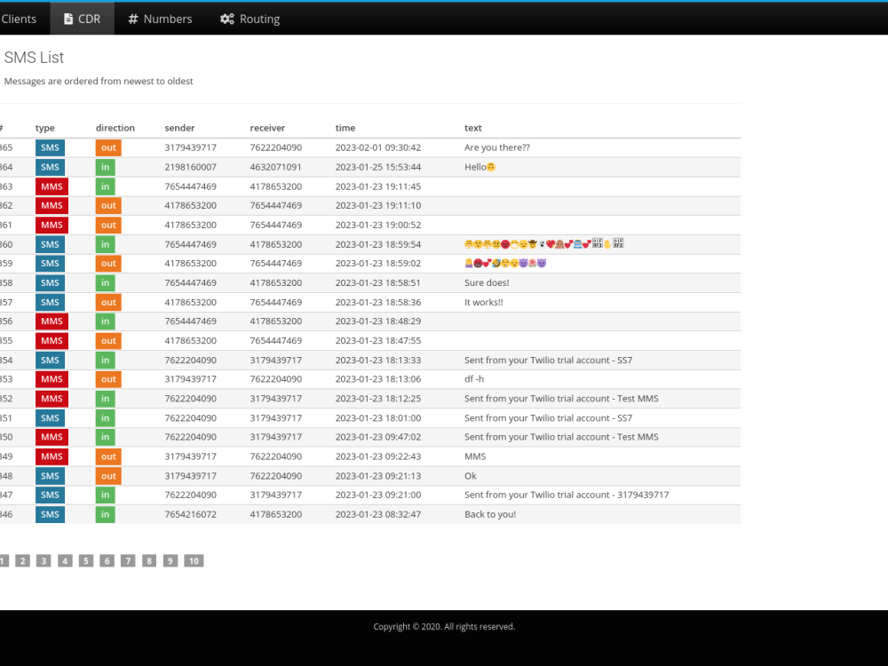 Acrobits cloud softphone integrated with Telnyx and Twilio SMS and MMS ...
