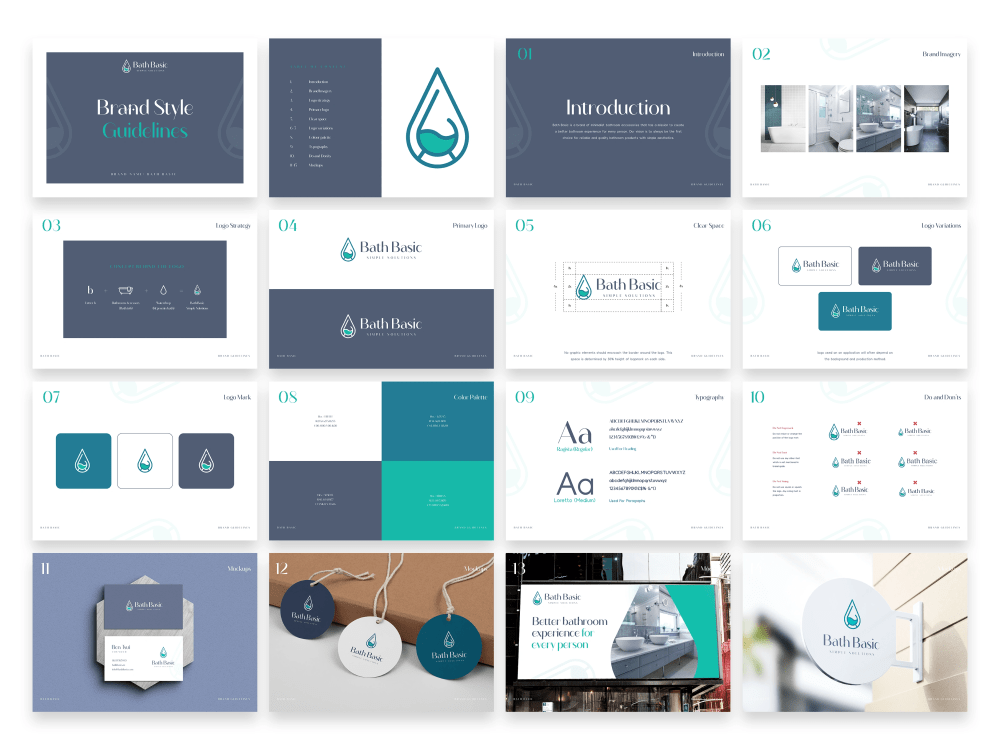 A modern logo design & brand style guide for your business | Upwork