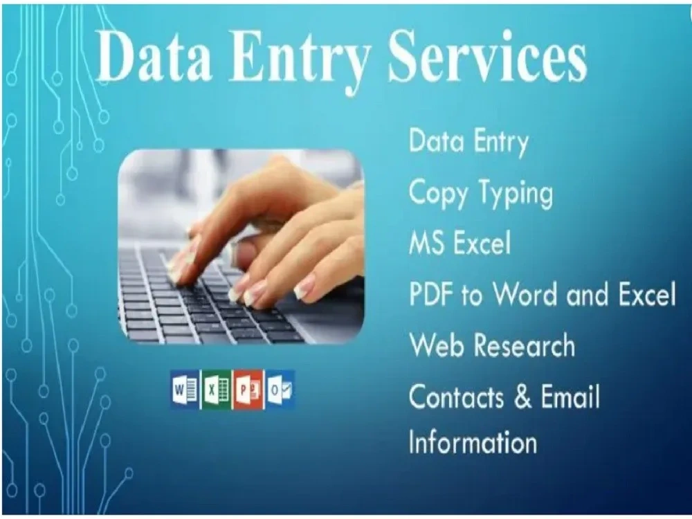 Data entry, web scraping, typing, copy paste, web research | Upwork