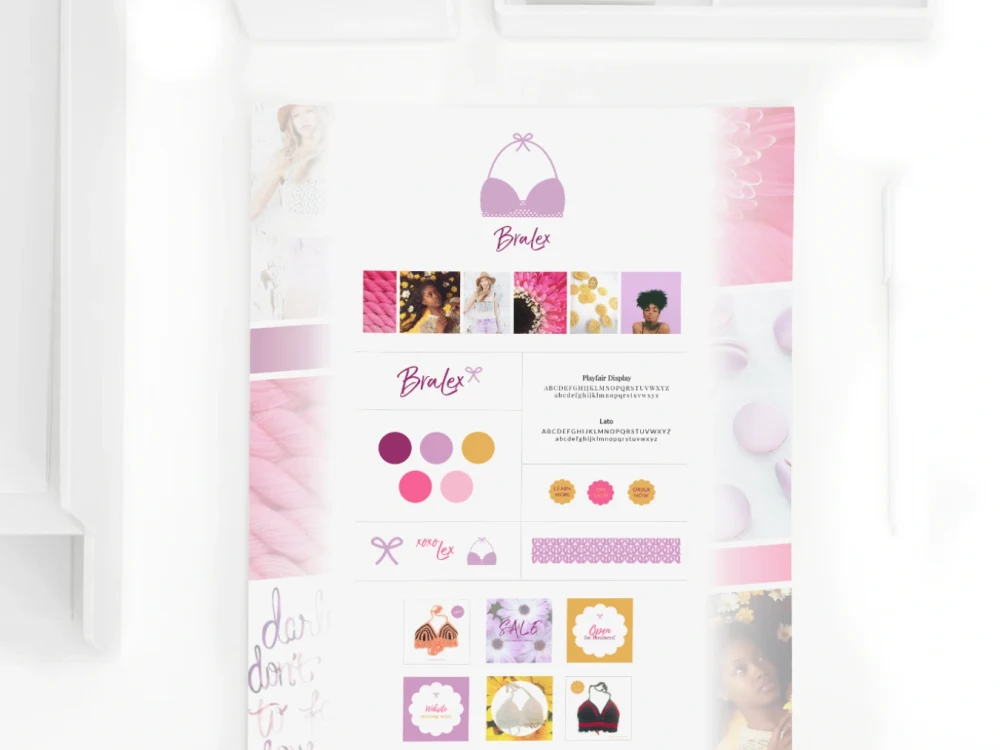 A cohesive visual brand identity with guidelines for usage. | Upwork