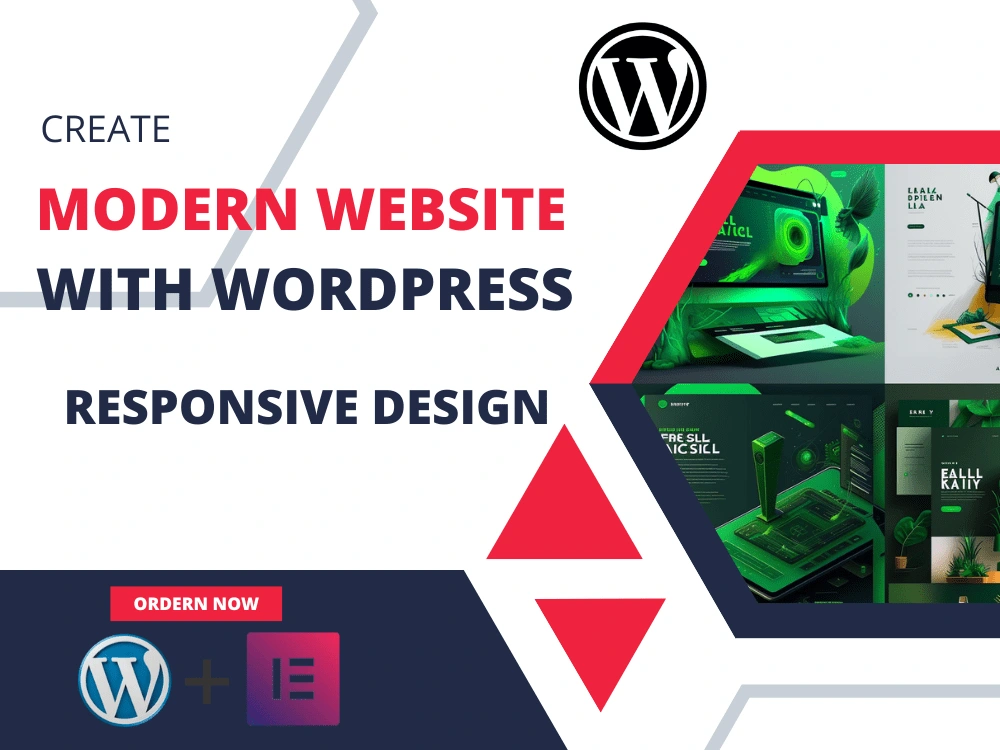 Responsive modern wordpress website ecommerce business shop | Upwork
