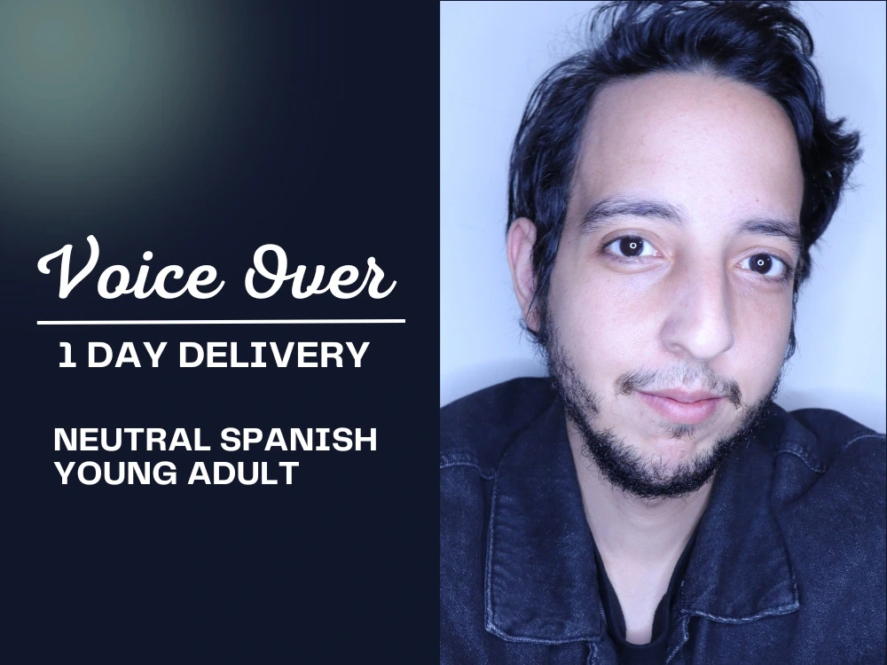 A recording of a young adult neutral Spanish male voice over | Upwork