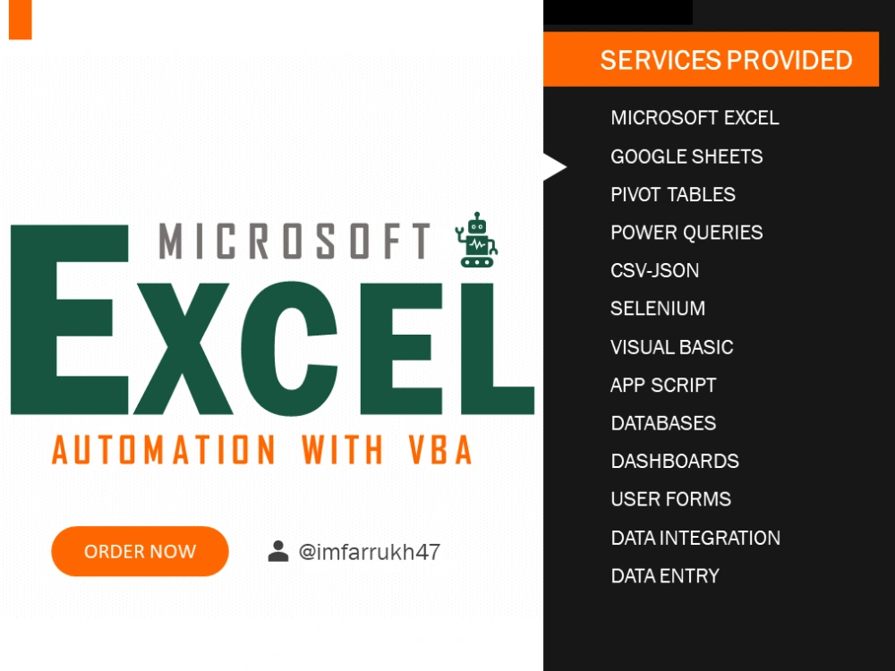 A customized excel spreadsheet | Upwork