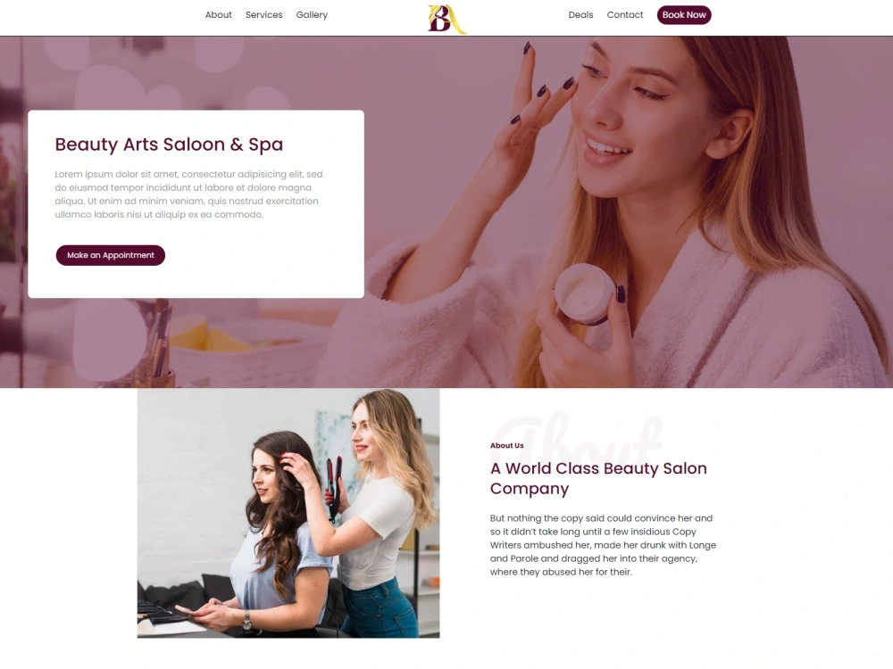 Amazing frontend website design | Upwork