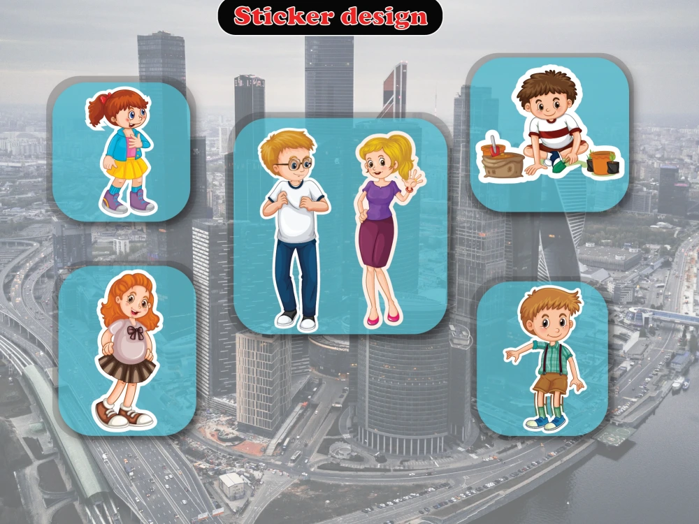 A Sticker Design in Any Style and Size | Upwork