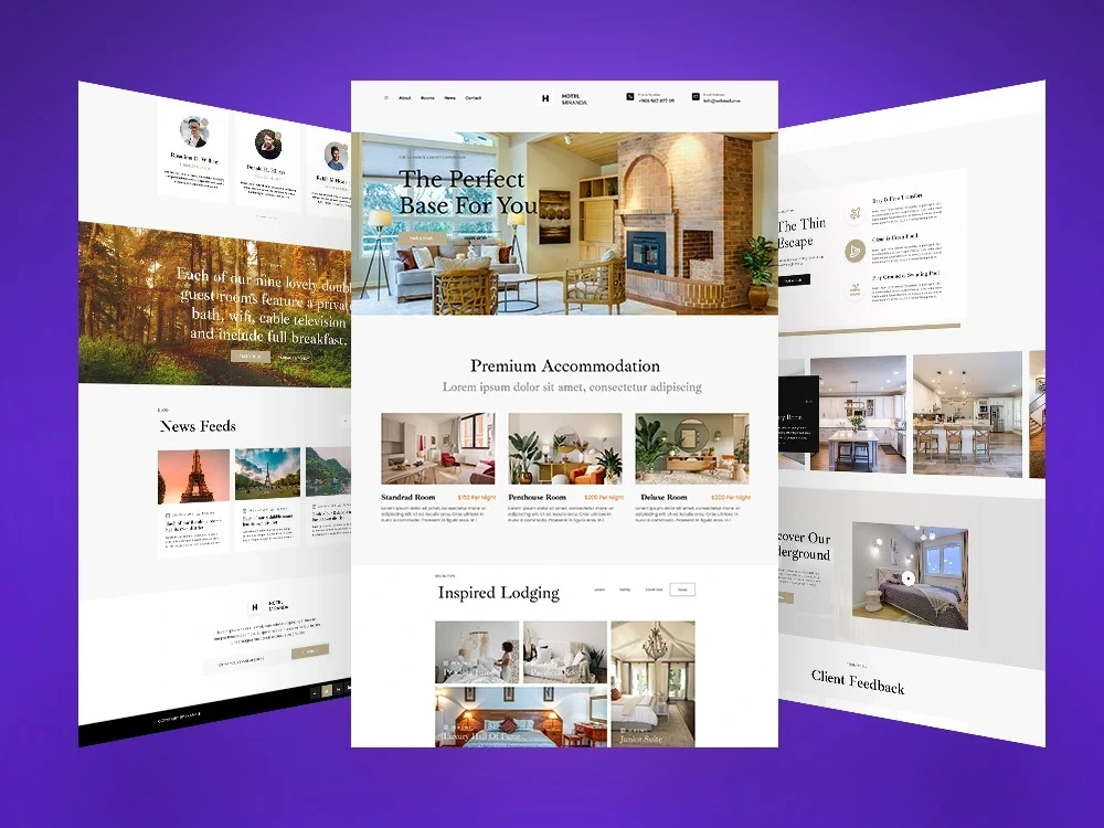 Responsive website landing page home Page dashboard UI UX design | Upwork