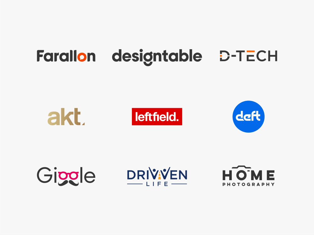 A simple minimalist wordmark logo | Upwork