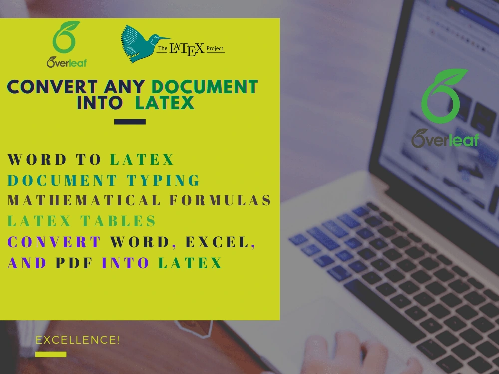 Convert any document into PDF latex using overleaf | Upwork