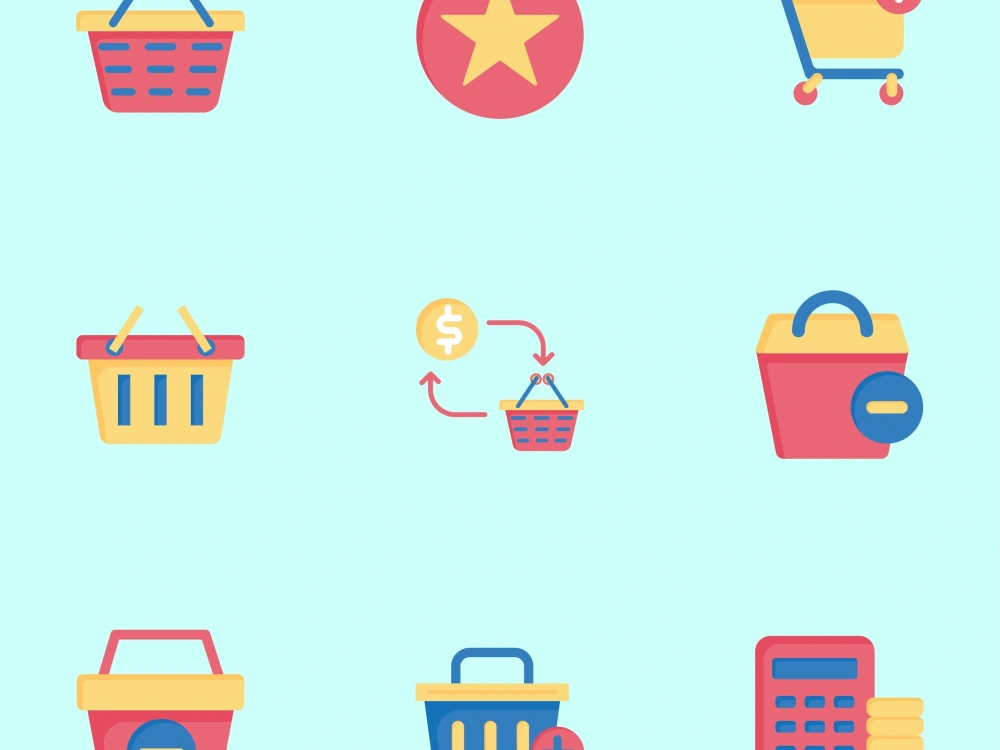 A designed custom vector icon set in 24 hours | Upwork