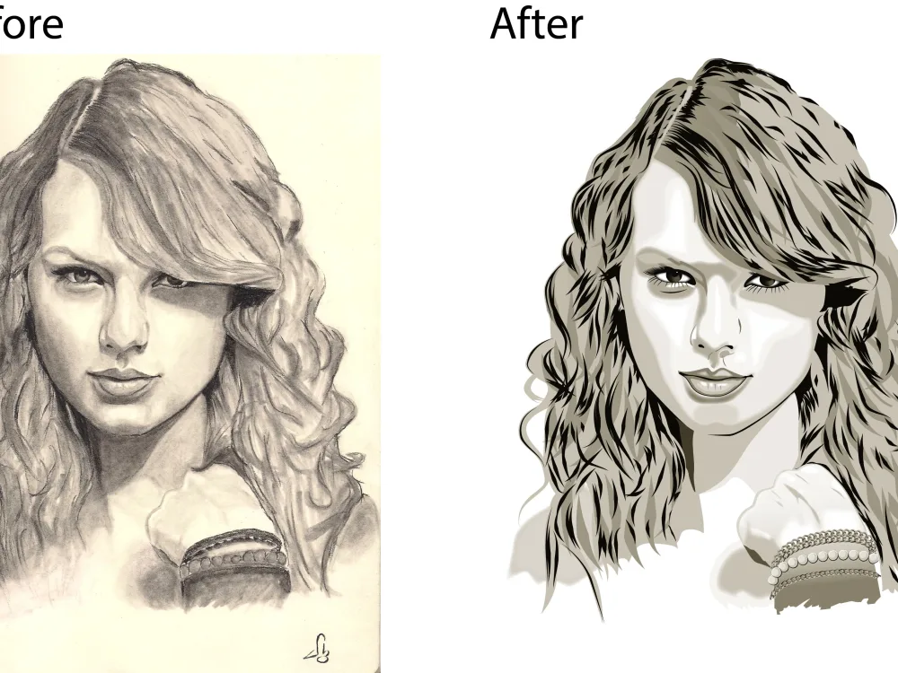 Raster to a vector | Upwork