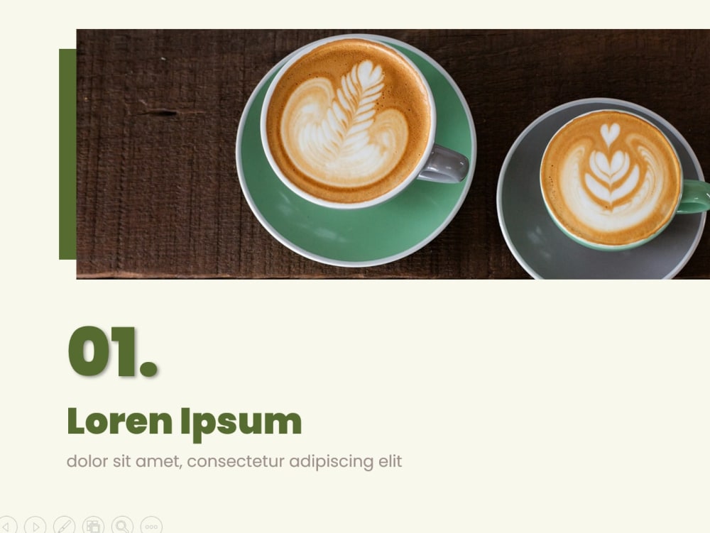 10 clean, minimalist & elegant break slide-deck (complete with ...