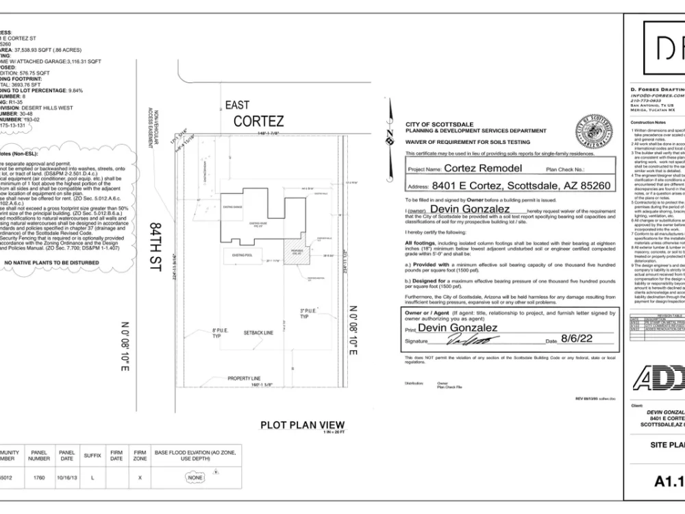 Permitting plans for your locality. | Upwork