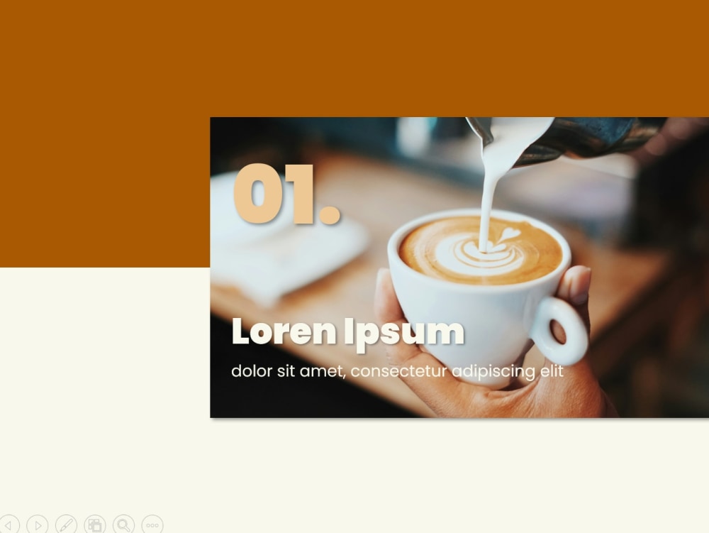 10 clean, minimalist & elegant break slide-deck (complete with ...