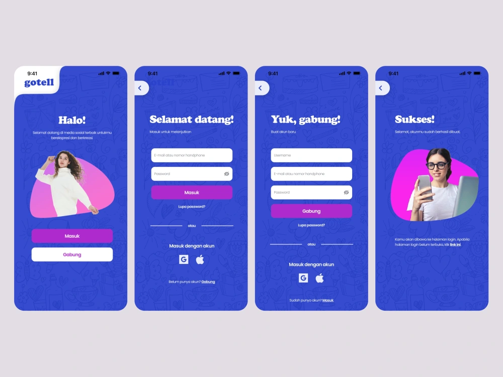 Professional look web/app design | Upwork