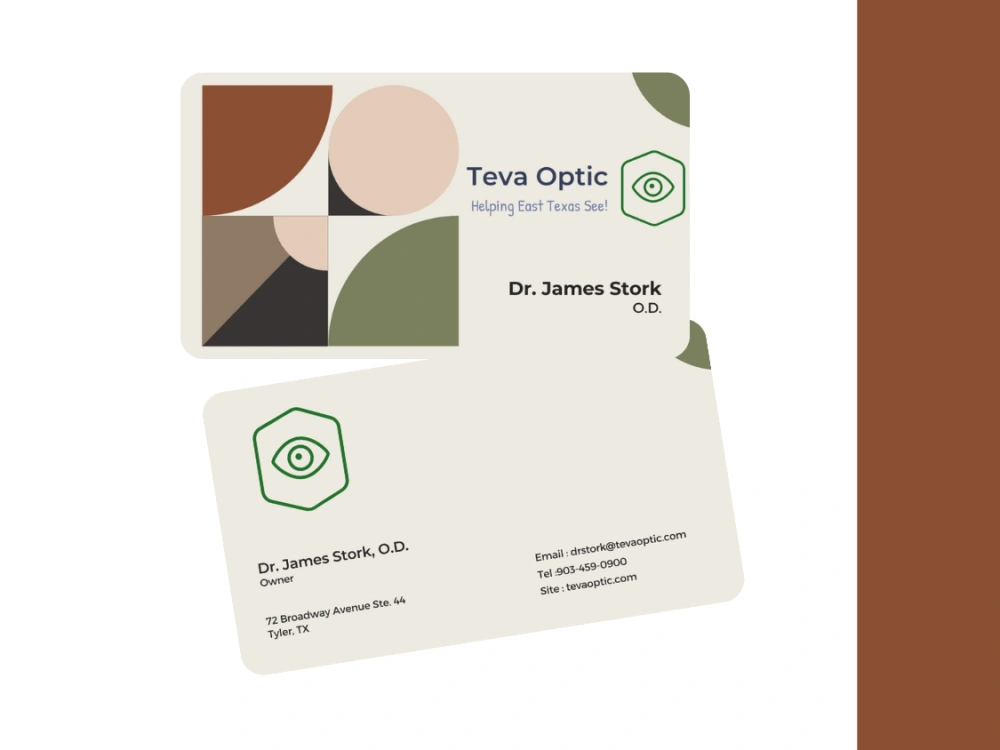 A professional business card that captures your brand's unique identity ...