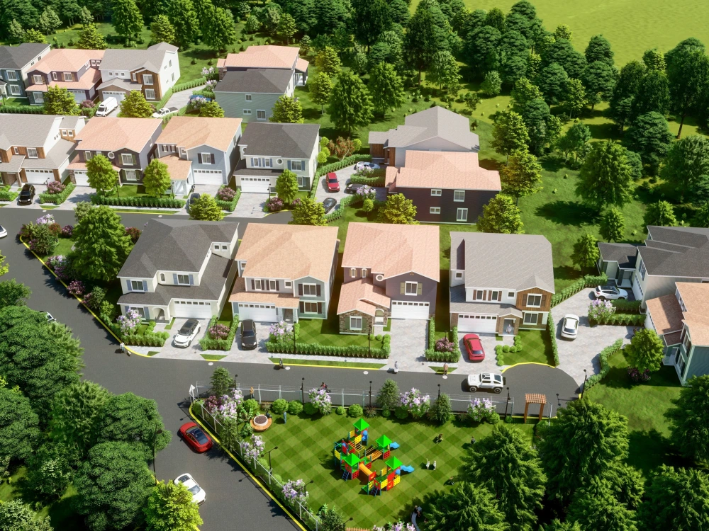 The Landscape design, site plan & Town plan design in 3D | Upwork