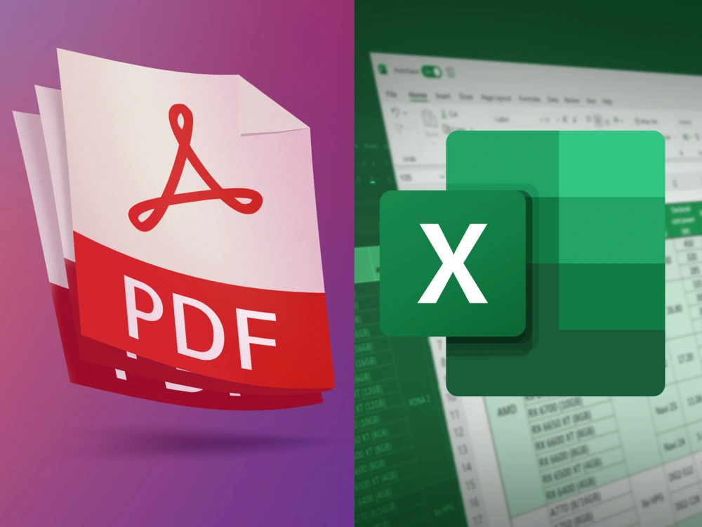 An Excel file with data from any source type organized in the way you ...