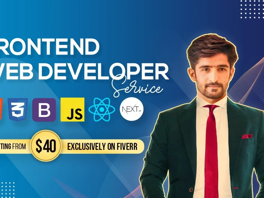 An amazing business website in html, css, bootstrap, react js and next ...