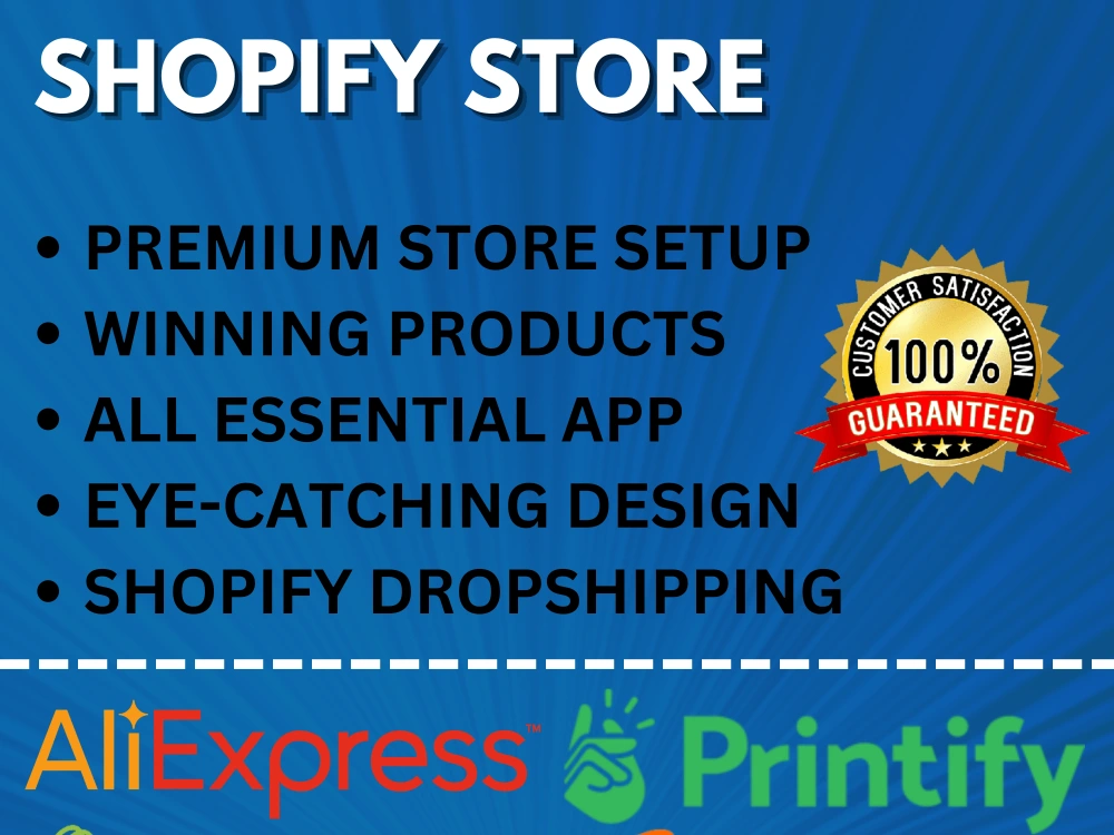 Shopify Store Design Shopify Store Creation Upwork