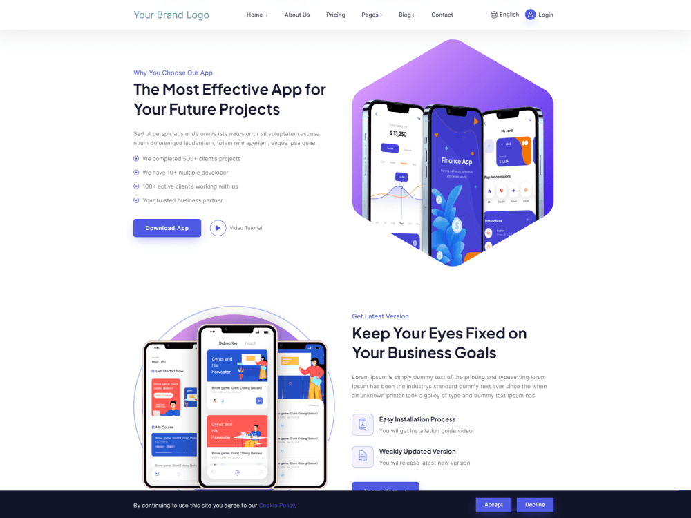 Angular project with Login, Dashboard, Admin screen. | Upwork