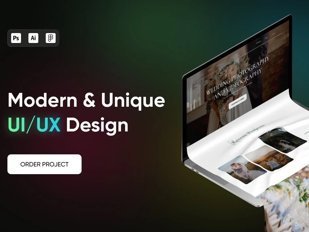 A modern and unique UI/UX design | Upwork