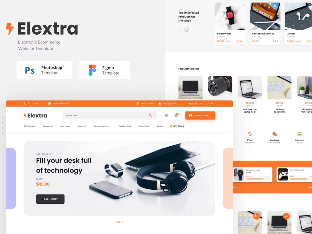 UX/UI design of E-commerce website | Upwork
